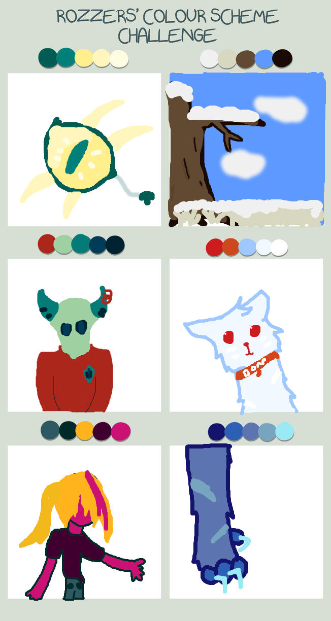 Color Scheme Challenge Meme by MaxdragonxX on DeviantArt