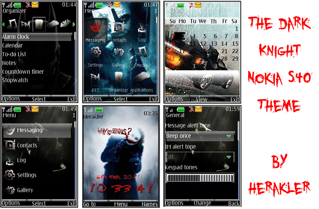 The Dark Knight V2.3 Nokia S40 by herakler245 on DeviantArt
