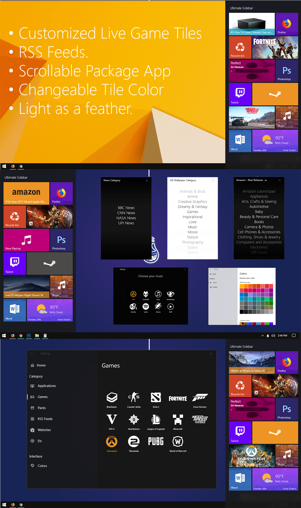 Ultimate Sidebar 1.0 by radnezvous on DeviantArt