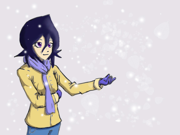 Rukia and the Snow by vikachu23 on DeviantArt