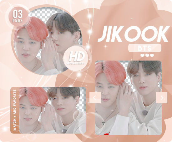 Jikook #1 // Png pack by Lovelymaknae on DeviantArt