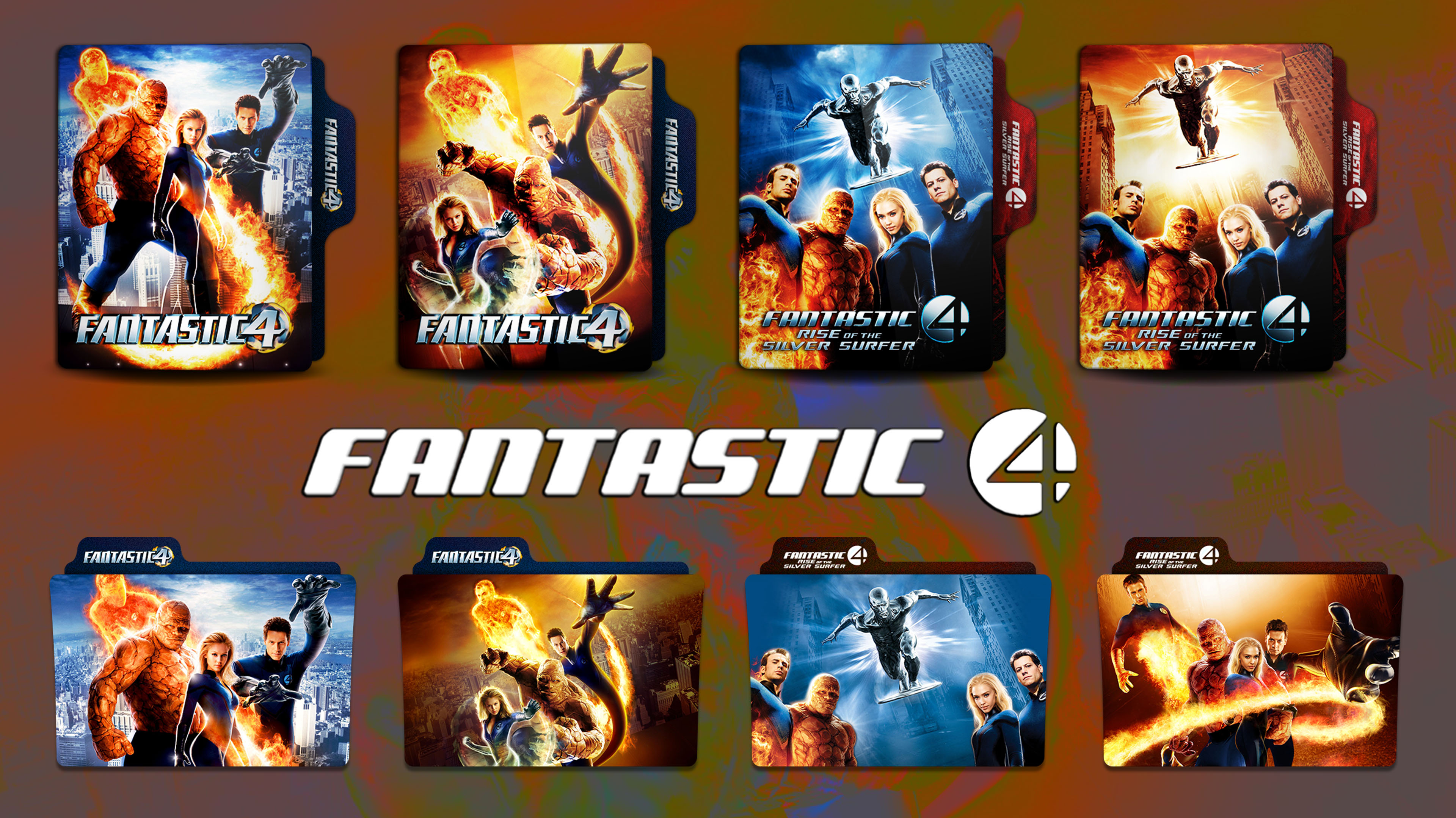 Fantastic Four folder icon by HNS-Rock on DeviantArt