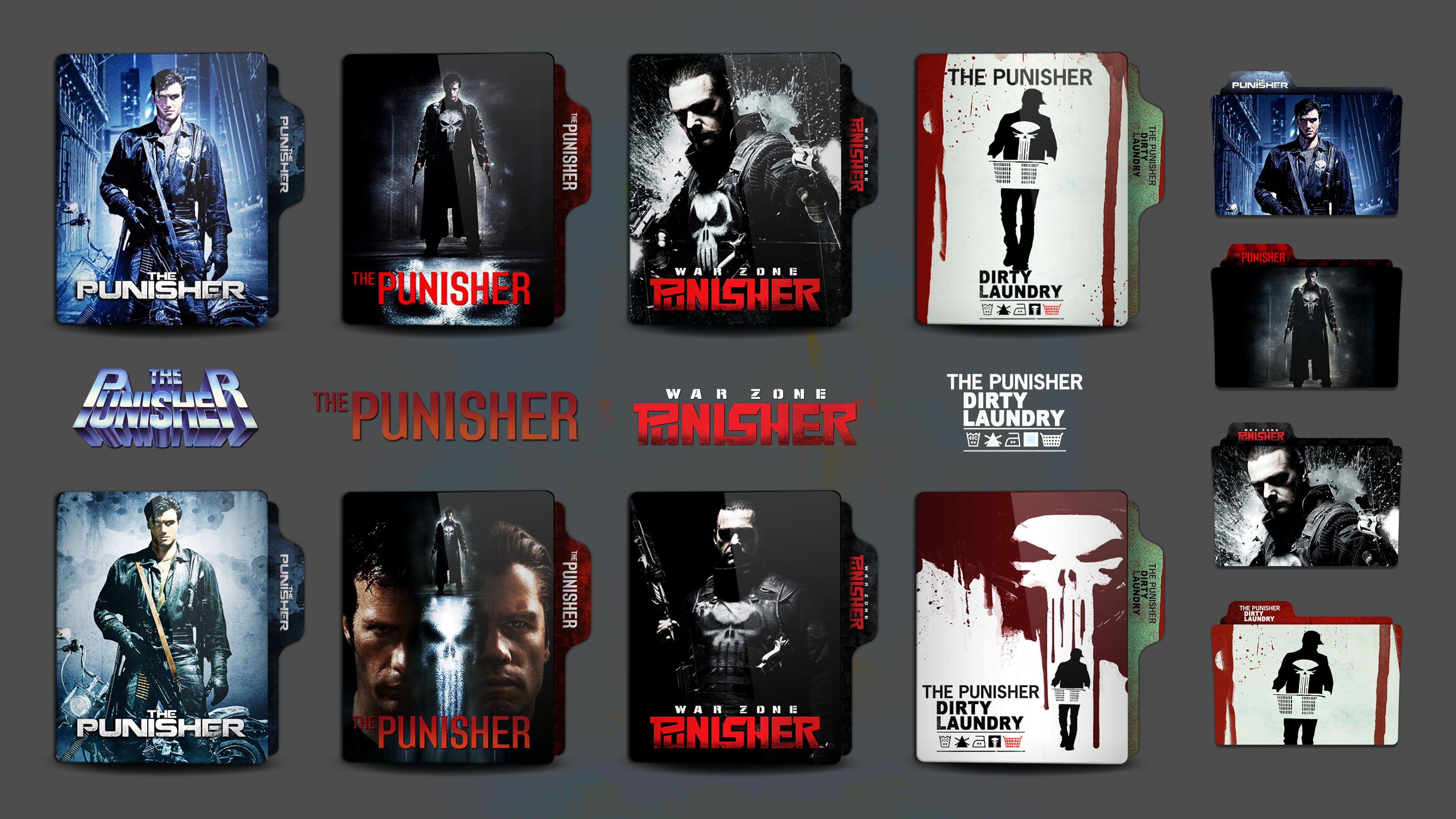 The Punisher folder icon by HNS-Rock on DeviantArt
