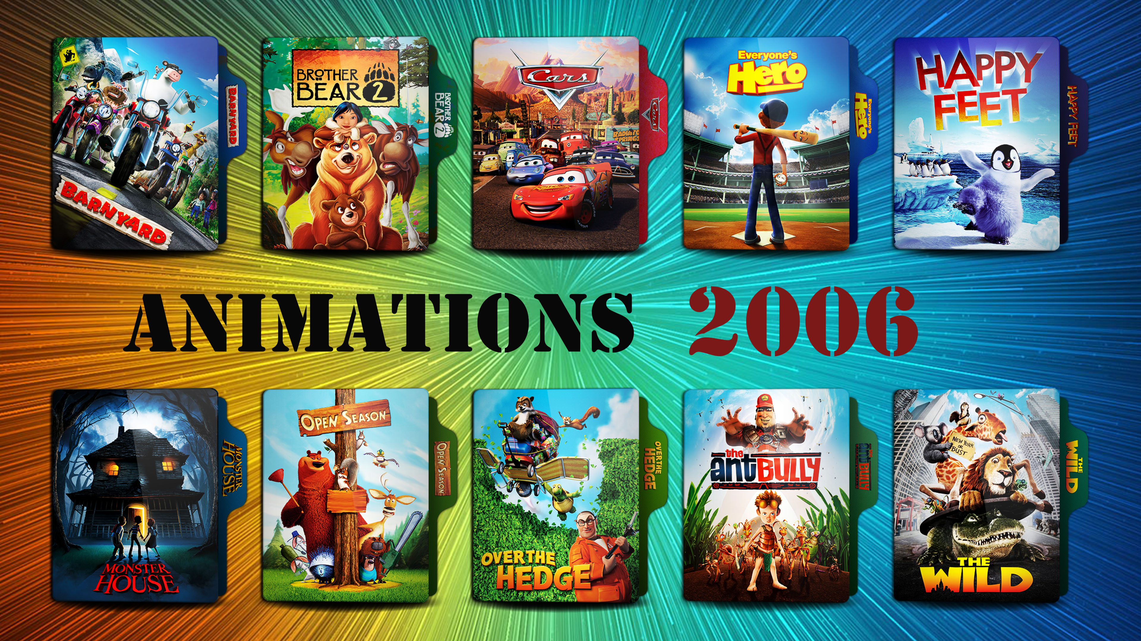 Animation 2006 folder icon pack by HNS-Rock on DeviantArt