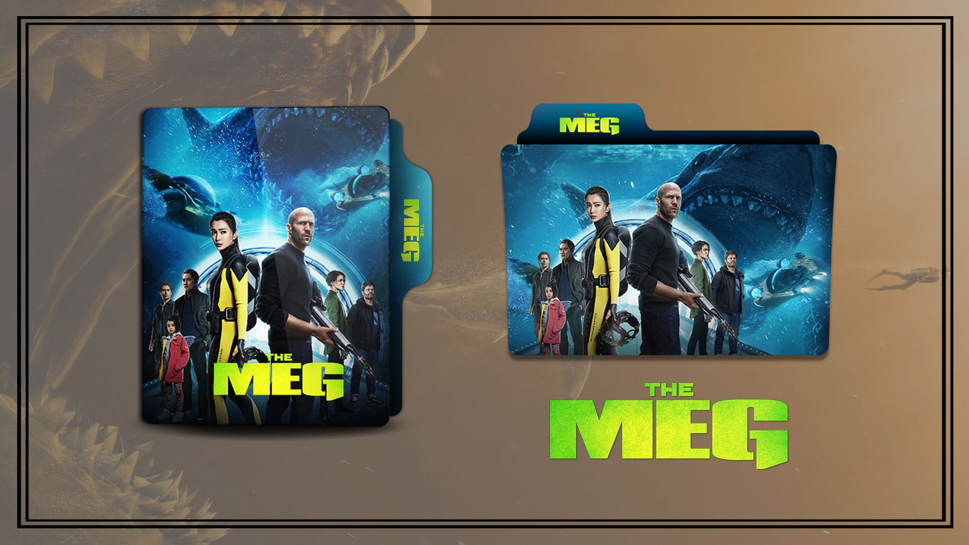 The Meg (2018) folder icon by HNS-Rock on DeviantArt