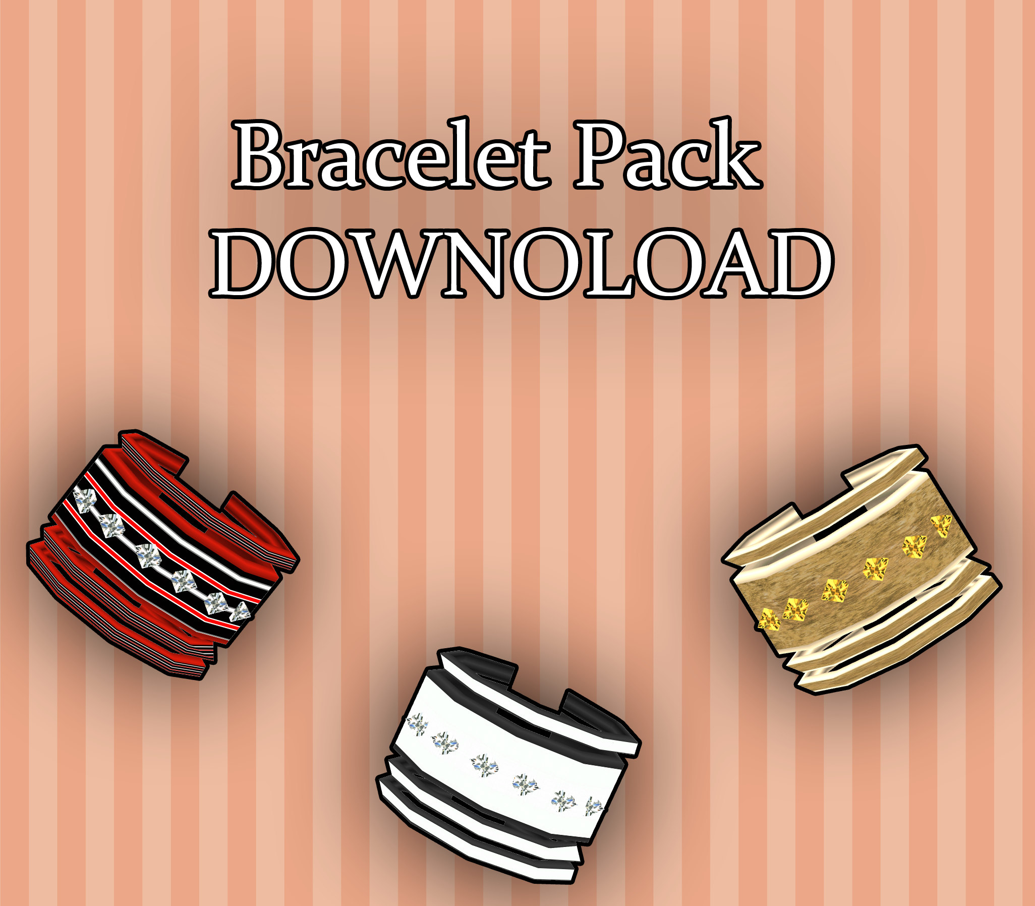 [MMD] Bracelet Pack DL by KuroKanon on DeviantArt