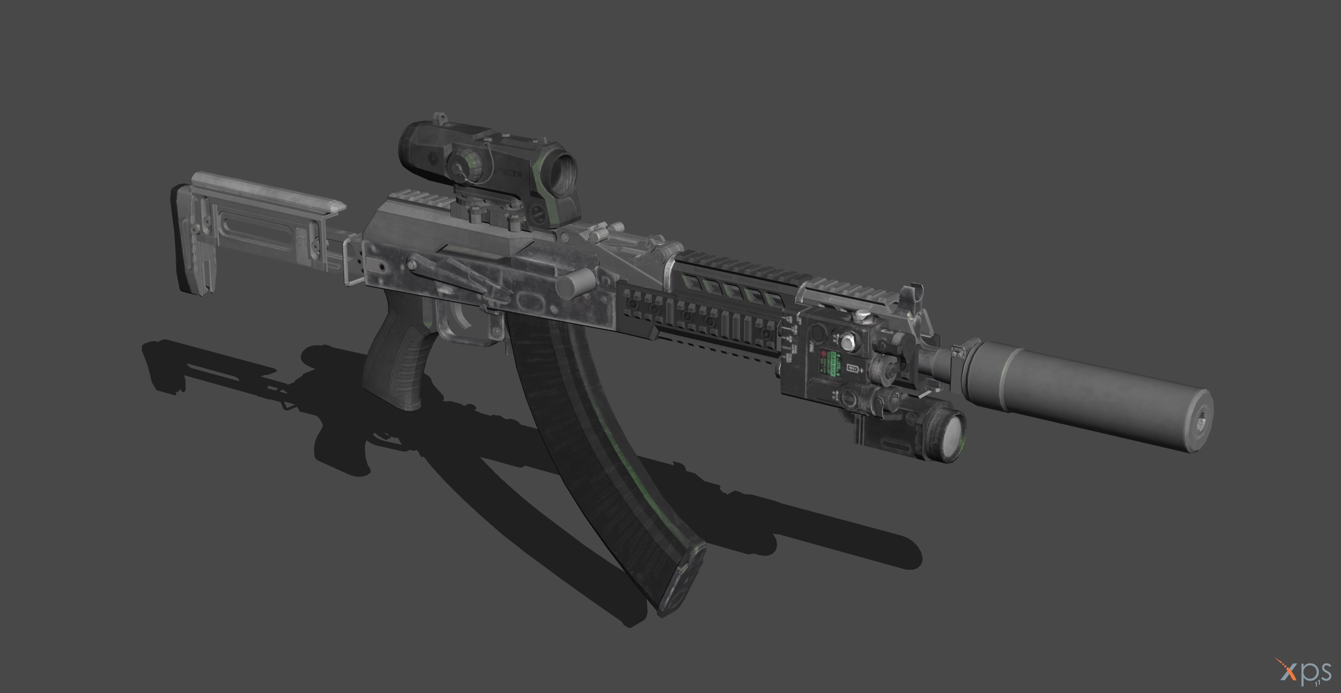 AK-104 Custom [Rigged] by VECTORsan on DeviantArt