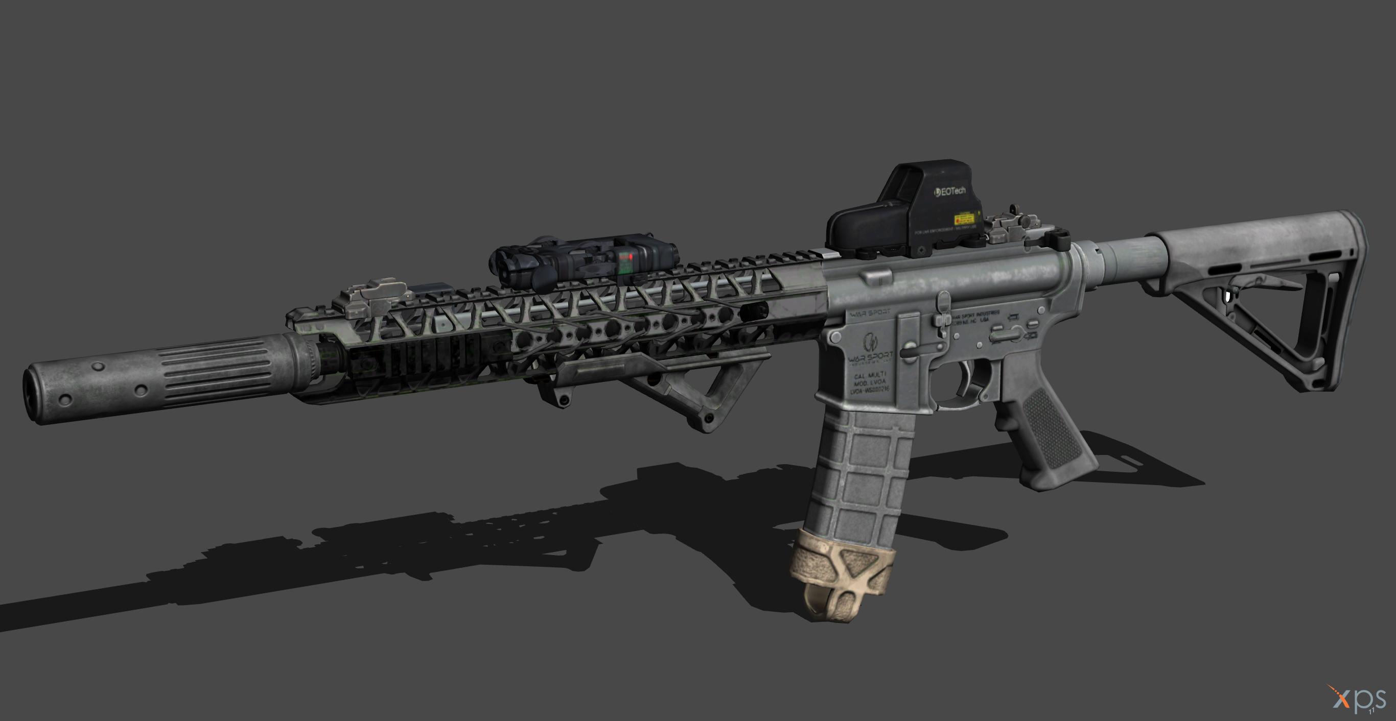 War Sport LVOA-C - Suppressed [Rigged] by VECTORsan on DeviantArt