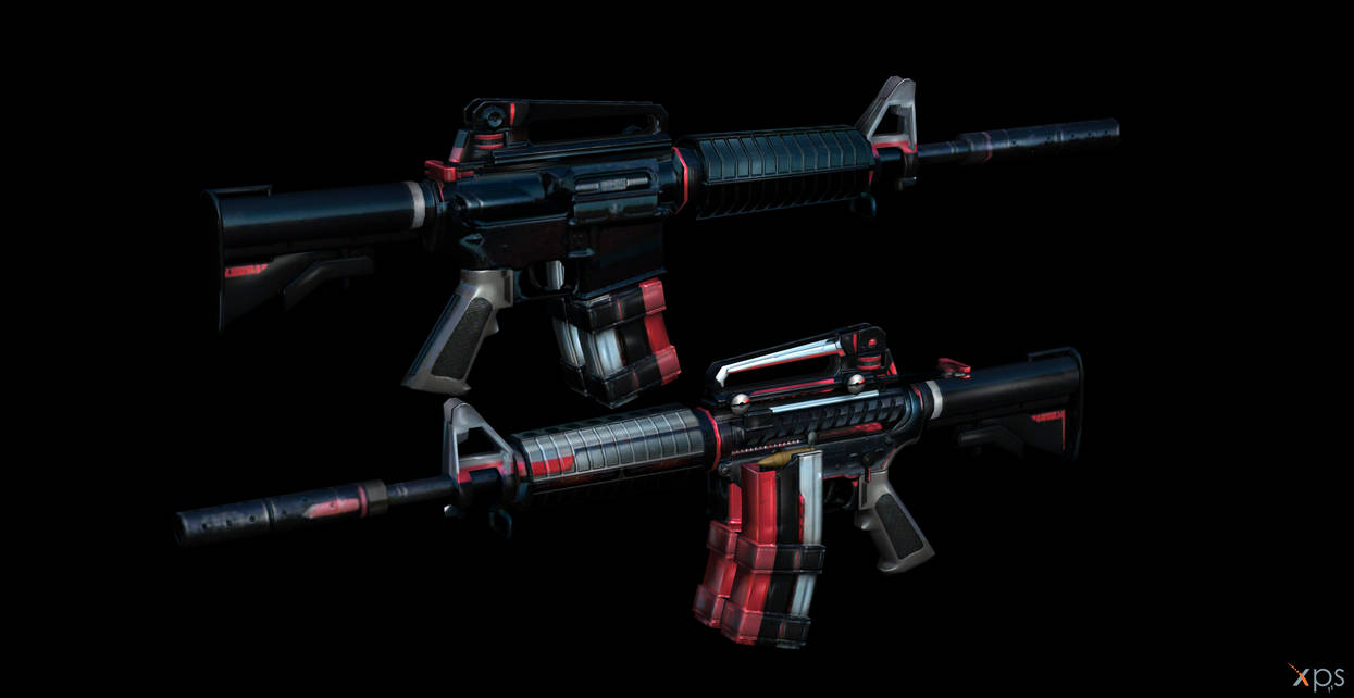 Crossfire's M4A1-S Ares - Dual Mags [Rigged] by VECTORsan on DeviantArt