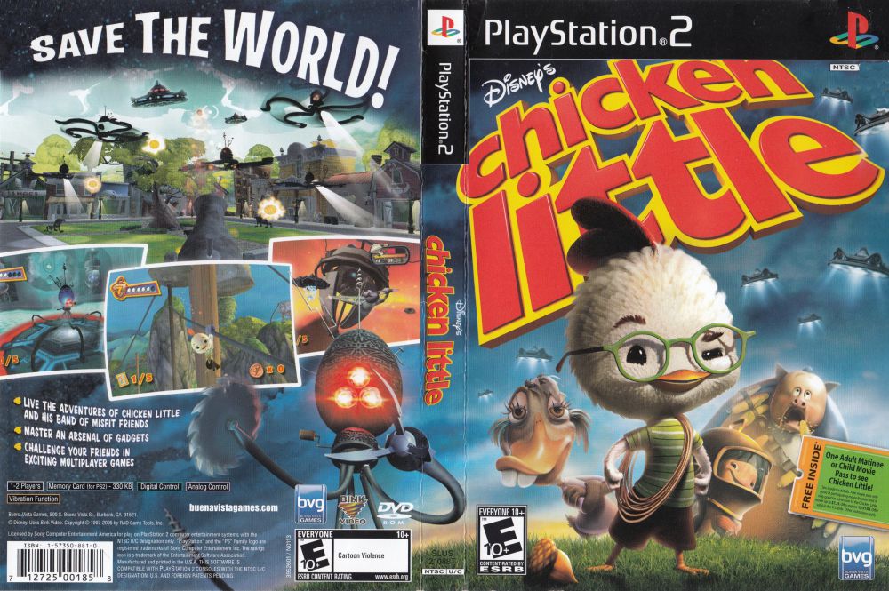 Chicken Little PS2 Save File by wwwuiwiguw on DeviantArt