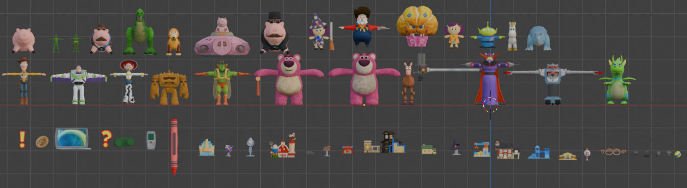 Toy Story 3 PC Model Pack by wwwuiwiguw on DeviantArt