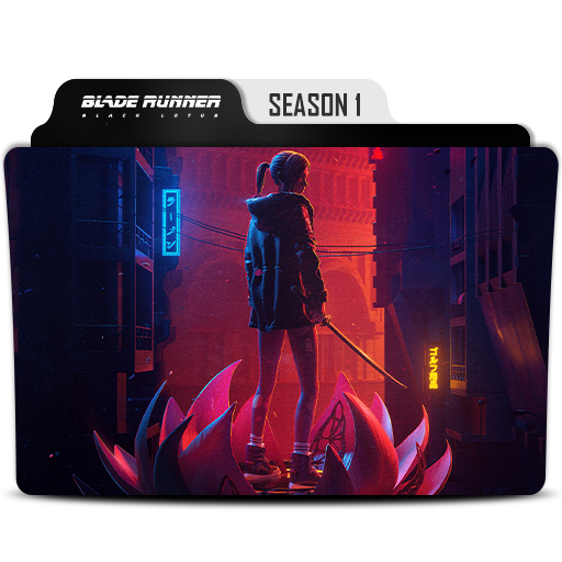 Blade Runner-Black-Lotus Season 1 Folder Icon by ashtrix56 on DeviantArt