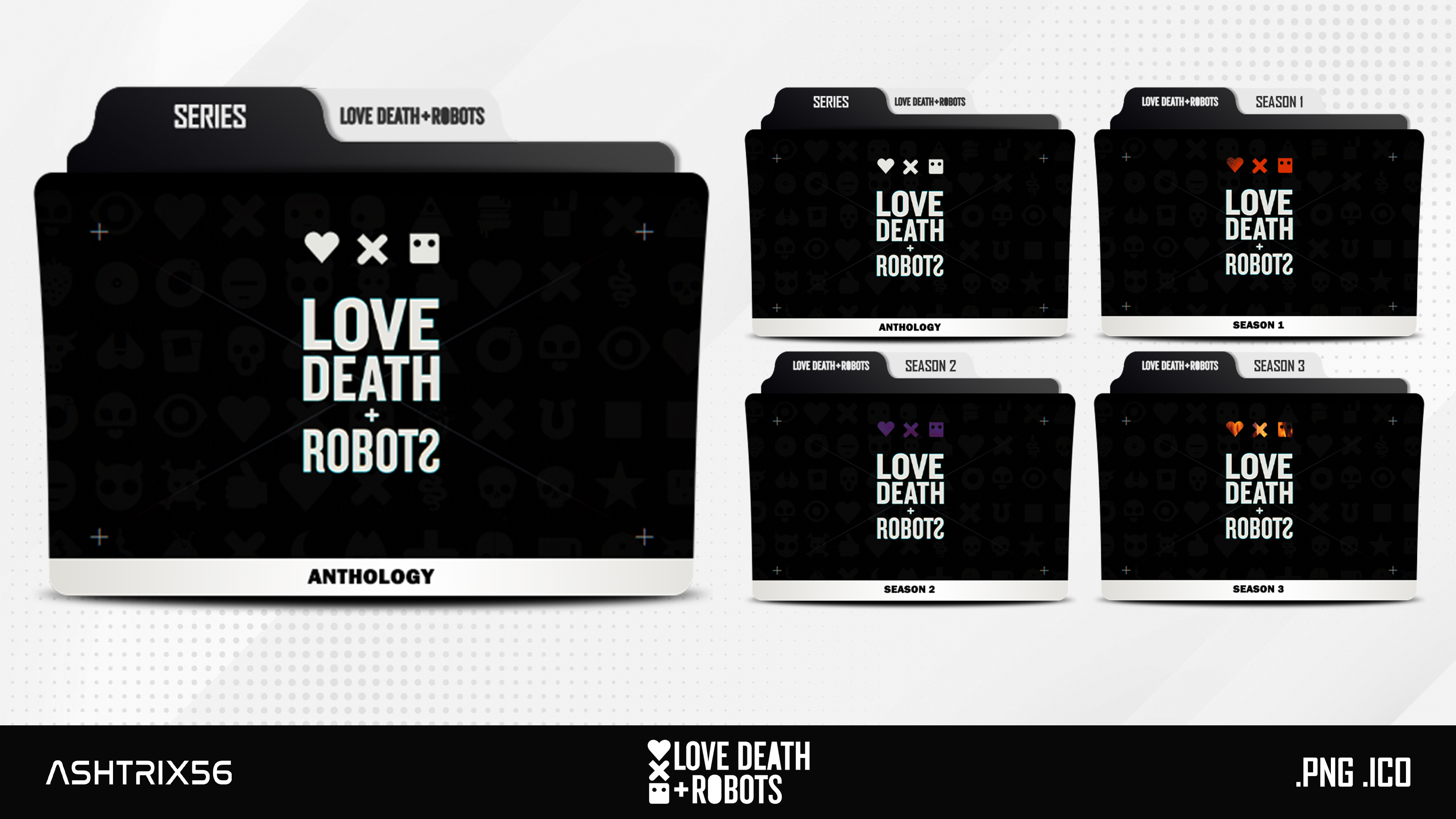 Love Death and Robots (TV Series) Folder Icons by ashtrix56 on DeviantArt