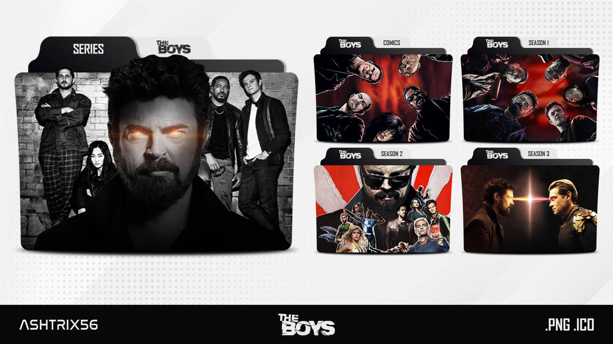 The Boys (TV Series) Folder Icons by ashtrix56 on DeviantArt