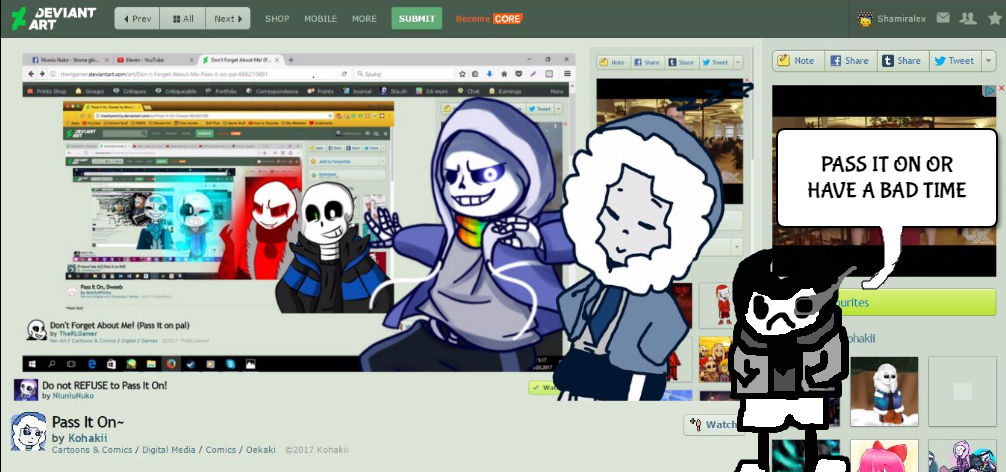 PASS IT ON OR HAVE A BAD TIME... by Shamiralex on DeviantArt