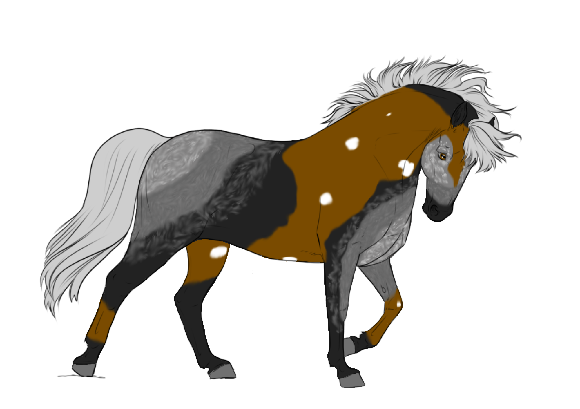Chimera Pony by ZoieSnyder on DeviantArt
