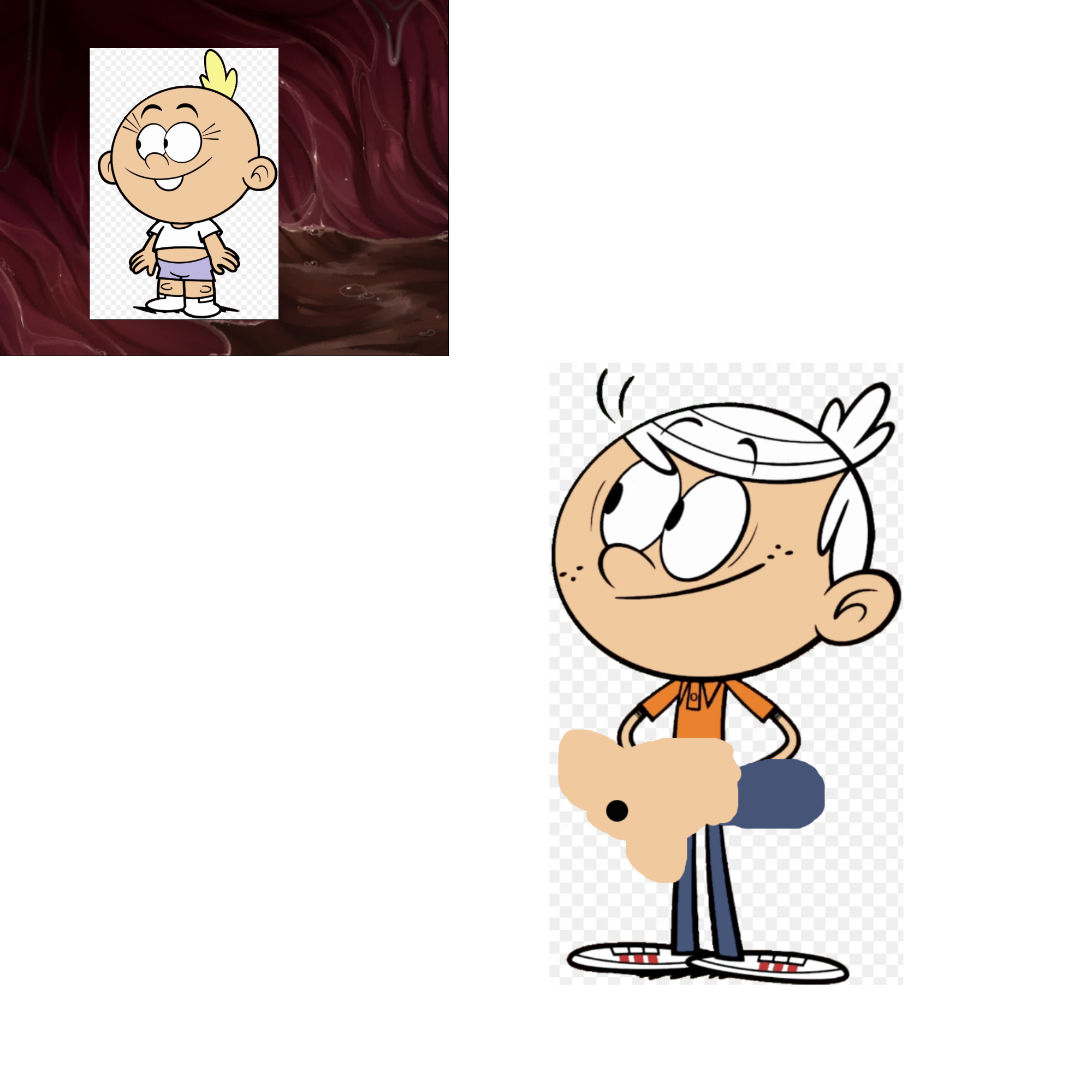 Lincoln loud ate lily loud vore by inodominusrex on DeviantArt