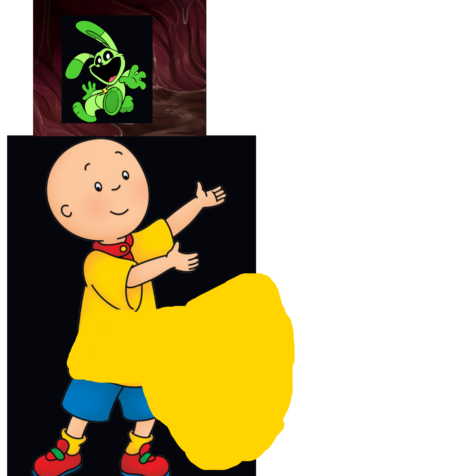 Caillou ate hoppy hopscotch vore by inodominusrex on DeviantArt