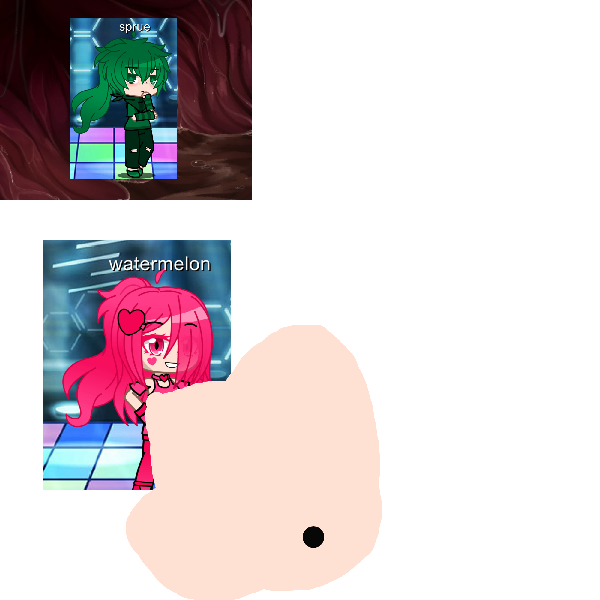 Watermelon ate sprue vore by inodominusrex on DeviantArt