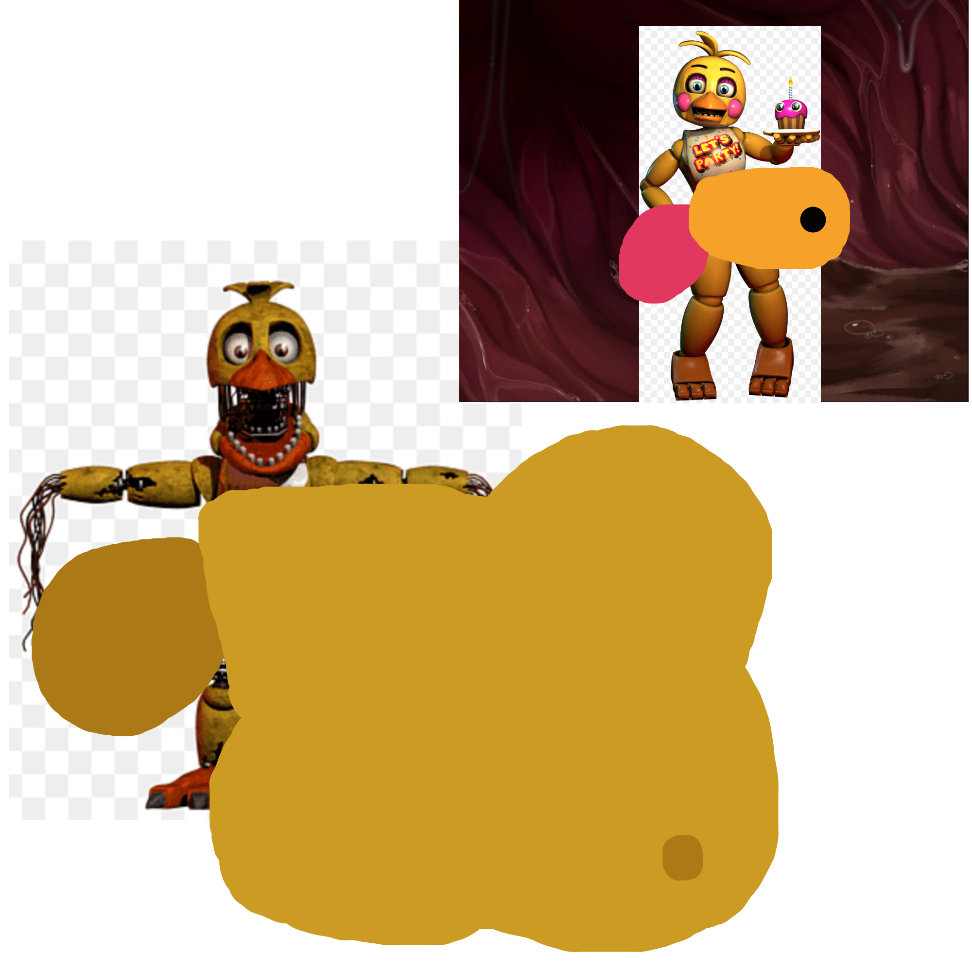 Withered Chica Ate Toy Chica Vore By Inodominusrex On Deviantart