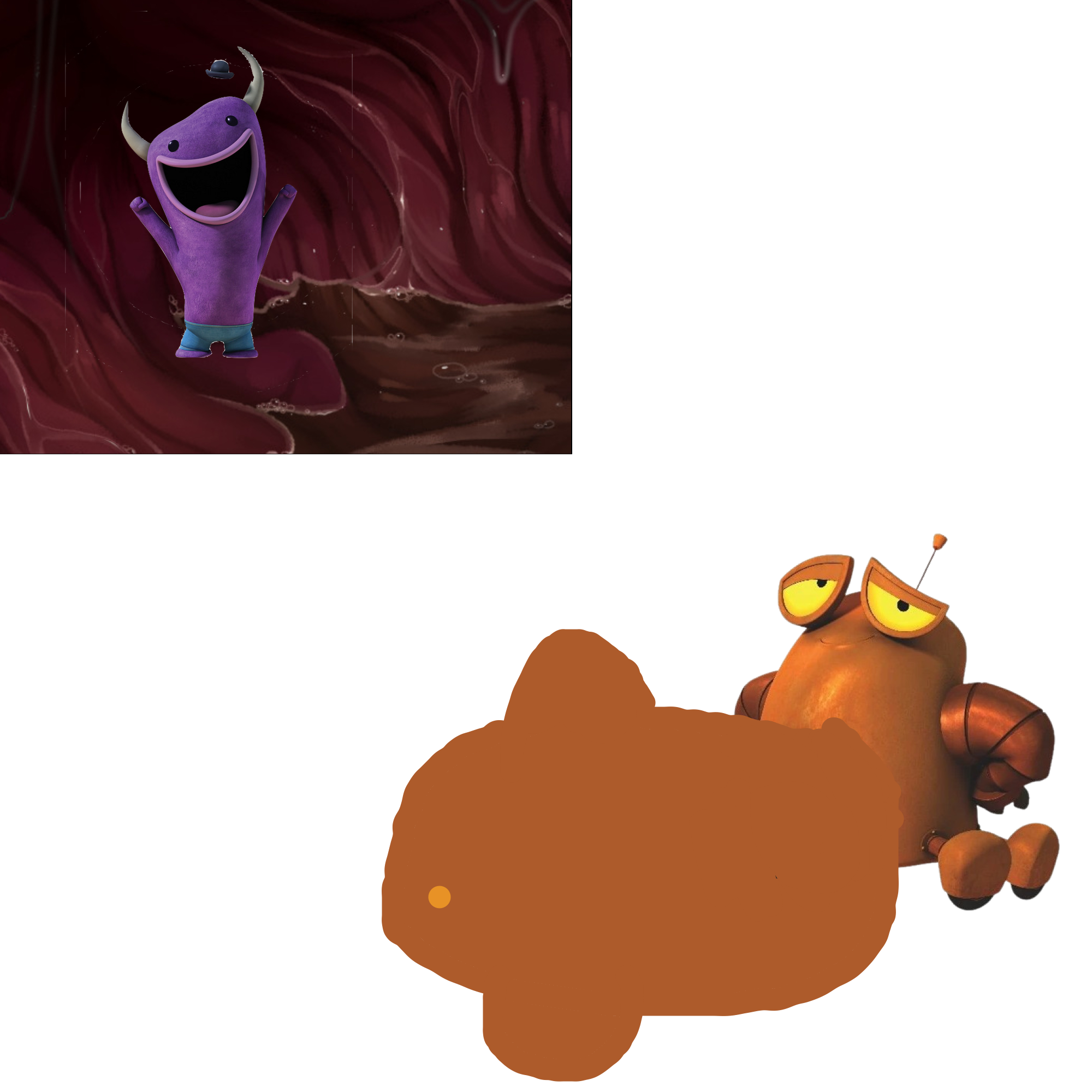 Robot ate monster vore by inodominusrex on DeviantArt