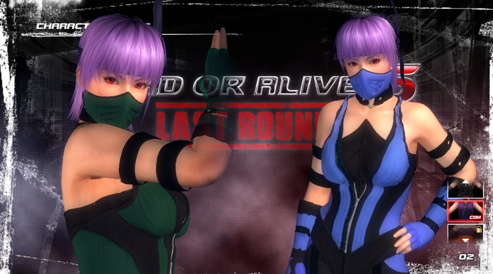 AYANE - KHAMELEON - SUB ZERO COS - DOA5LR MOD by axelow17 on DeviantArt