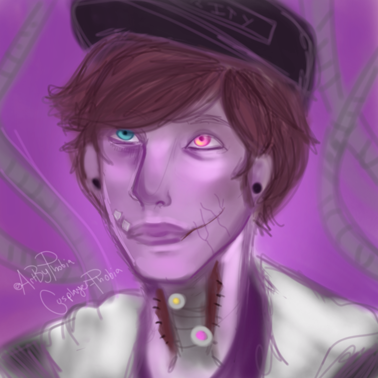 Michael Afton Fanart - FNAF by CosplayerPhobiaArts on DeviantArt