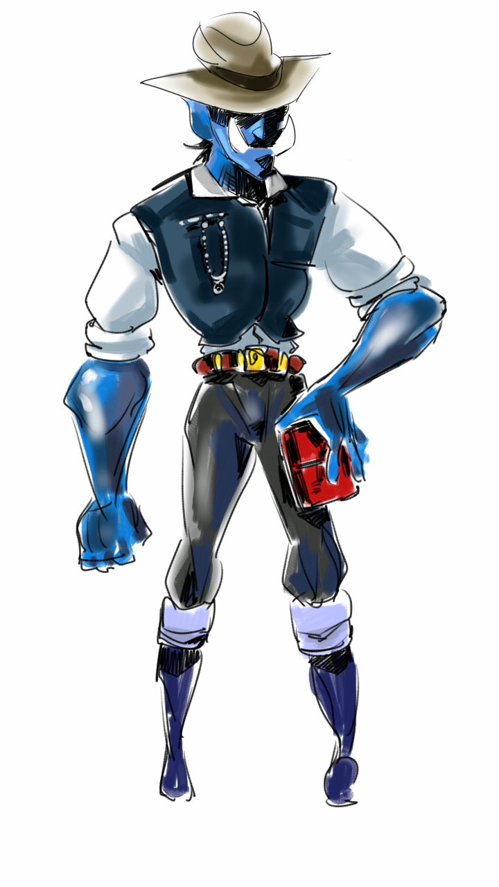 Goblin cowboy by zarkzero on DeviantArt