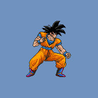 Goku (DBZ Arcade MUGEN-Compatible) by bluebomy17 on DeviantArt