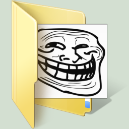 trollface windows 7 folder by Terraromaster on DeviantArt