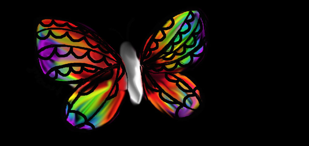 Transparent Butterfly Sticker by XxMewcif3rxX on DeviantArt