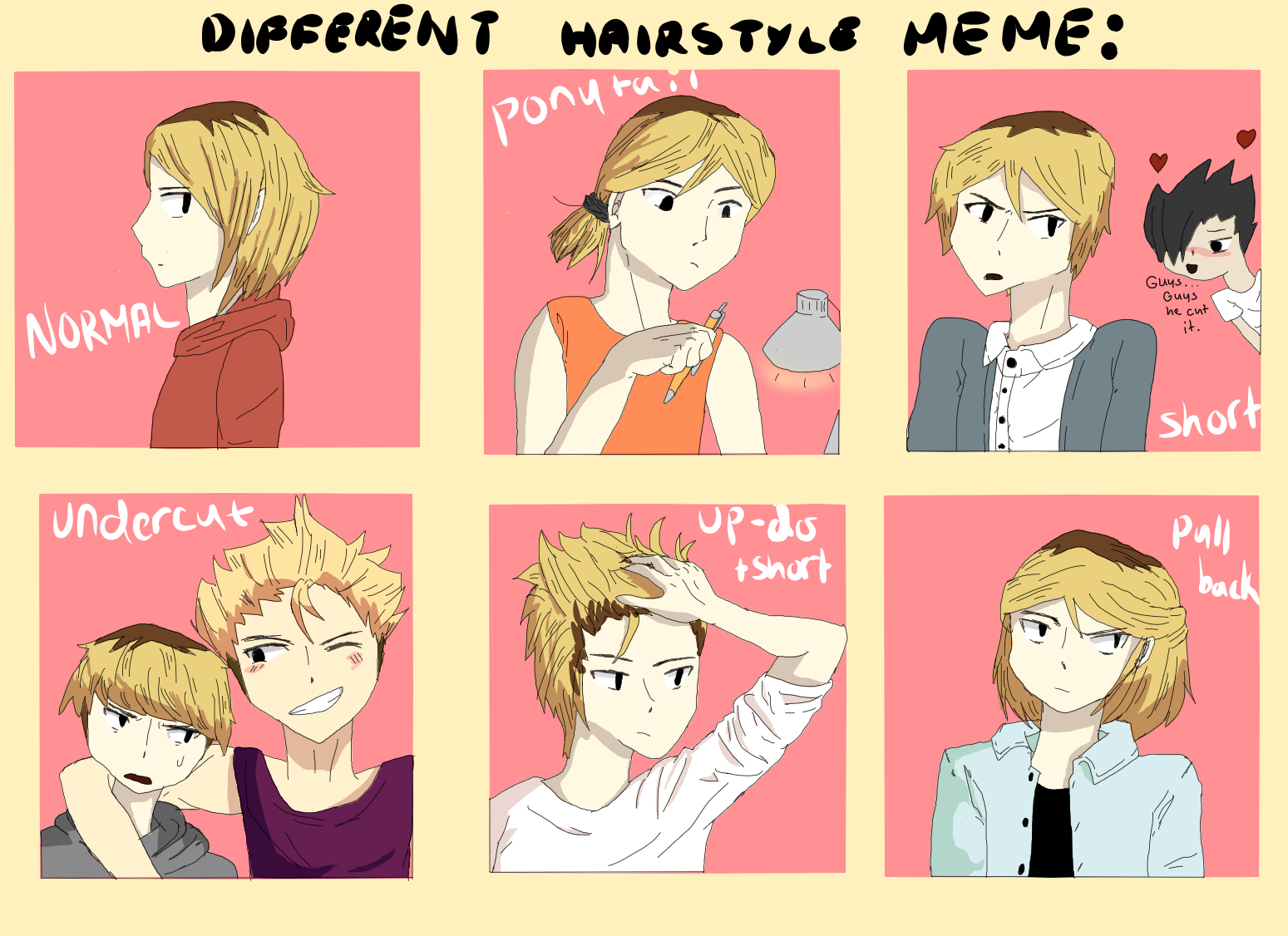 Kenma dif hair by FieryDaemon on DeviantArt