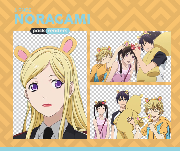 Noragami - Renders Pack #1 by coolcatsong on DeviantArt