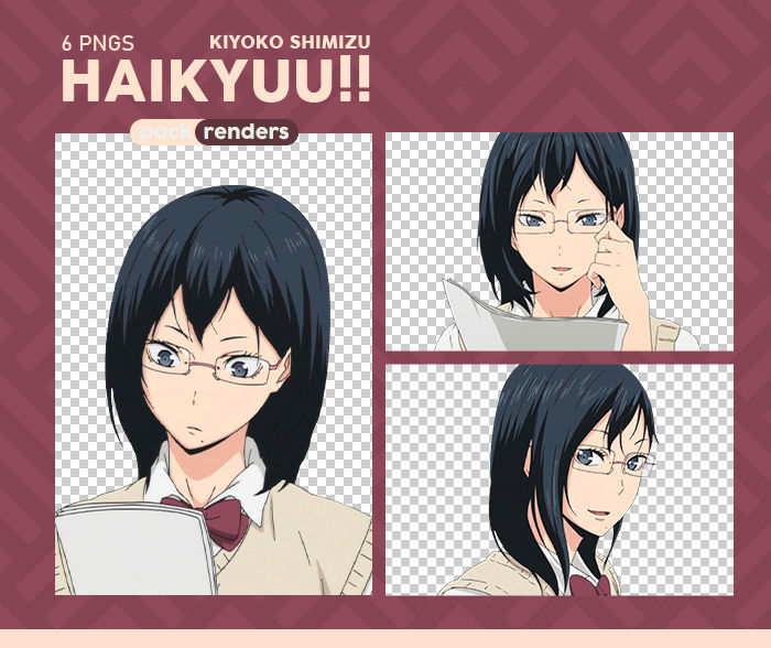 Haikyuu!! - Renders Pack #4 by coolcatsong on DeviantArt