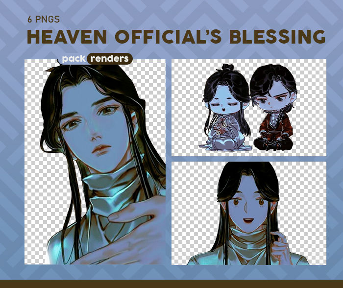 Heaven Official's Blessing - Renders Pack #2 by coolcatsong on DeviantArt