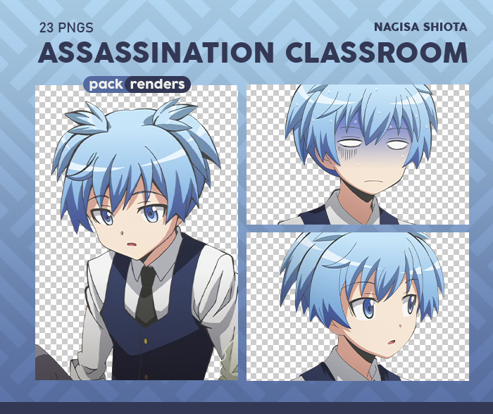 Assassination Classroom - Renders Pack #1 by coolcatsong on DeviantArt