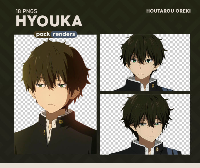Hyouka - Renders Pack #1 by coolcatsong on DeviantArt