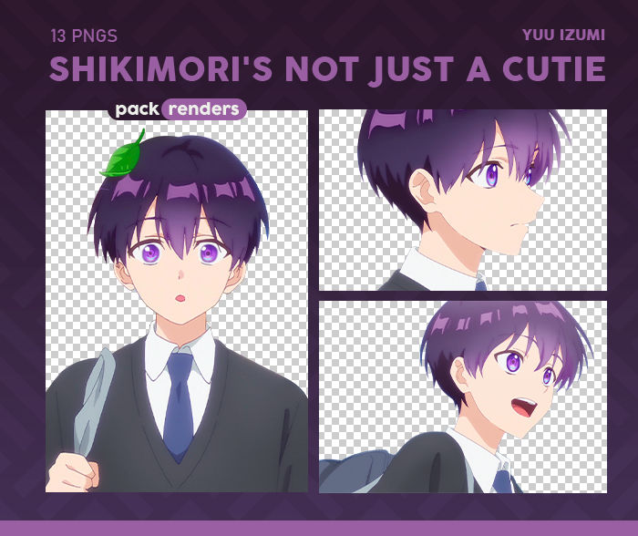 Shikimori's Not Just a Cutie - Renders Pack #1 by coolcatsong on DeviantArt