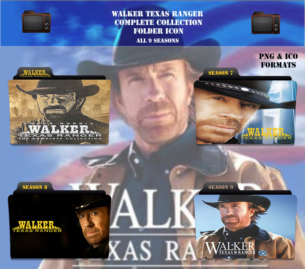 Walker Texas Ranger Collection by vicevicente on DeviantArt