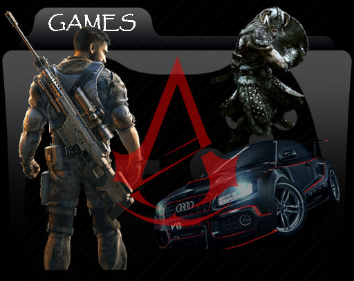 Games Folder Icon by vicevicente on DeviantArt