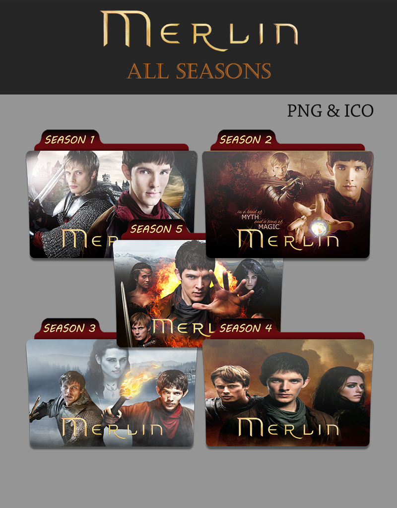 Merlin All Seasons Folder Icon by vicevicente on DeviantArt