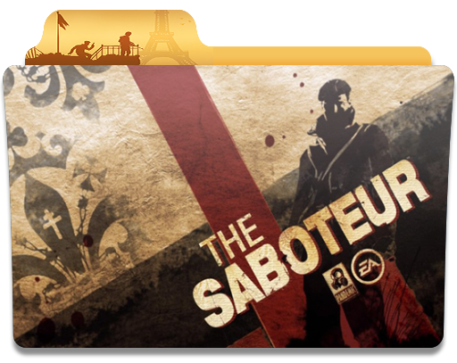 The Saboteur V1 Folder Icon by vicevicente on DeviantArt