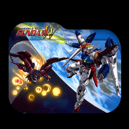 Mobile Suit Gundam Wing folder icon by tatas18 on DeviantArt