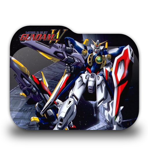 Mobile Suit Gundam Wing folder icon v2 by tatas18 on DeviantArt