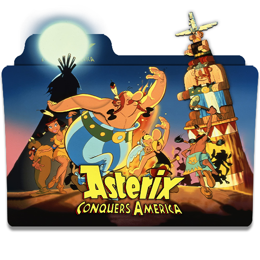 Asterix in America (1994) folder icons by RusithDP on DeviantArt