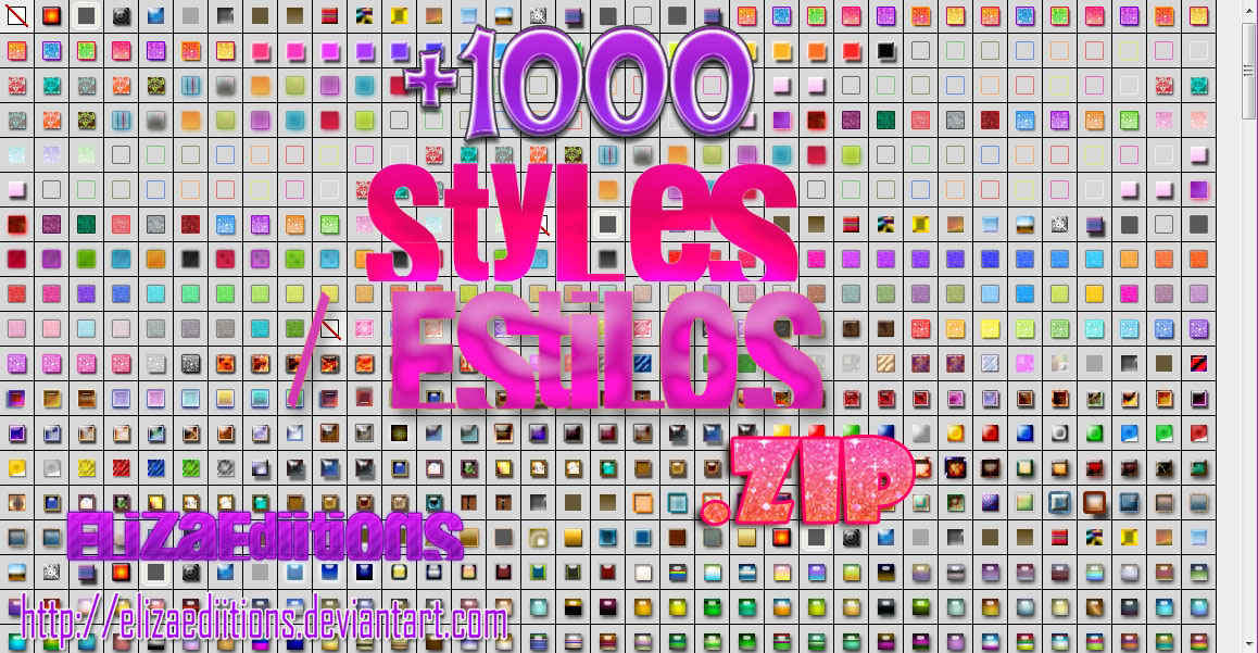 Pack de Styles .zip by ElizaEdiitions on DeviantArt