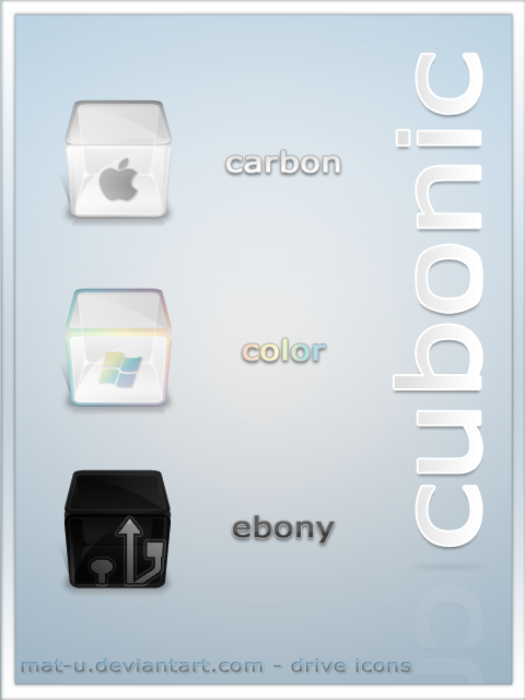 Cubonic icons by mat-u on DeviantArt