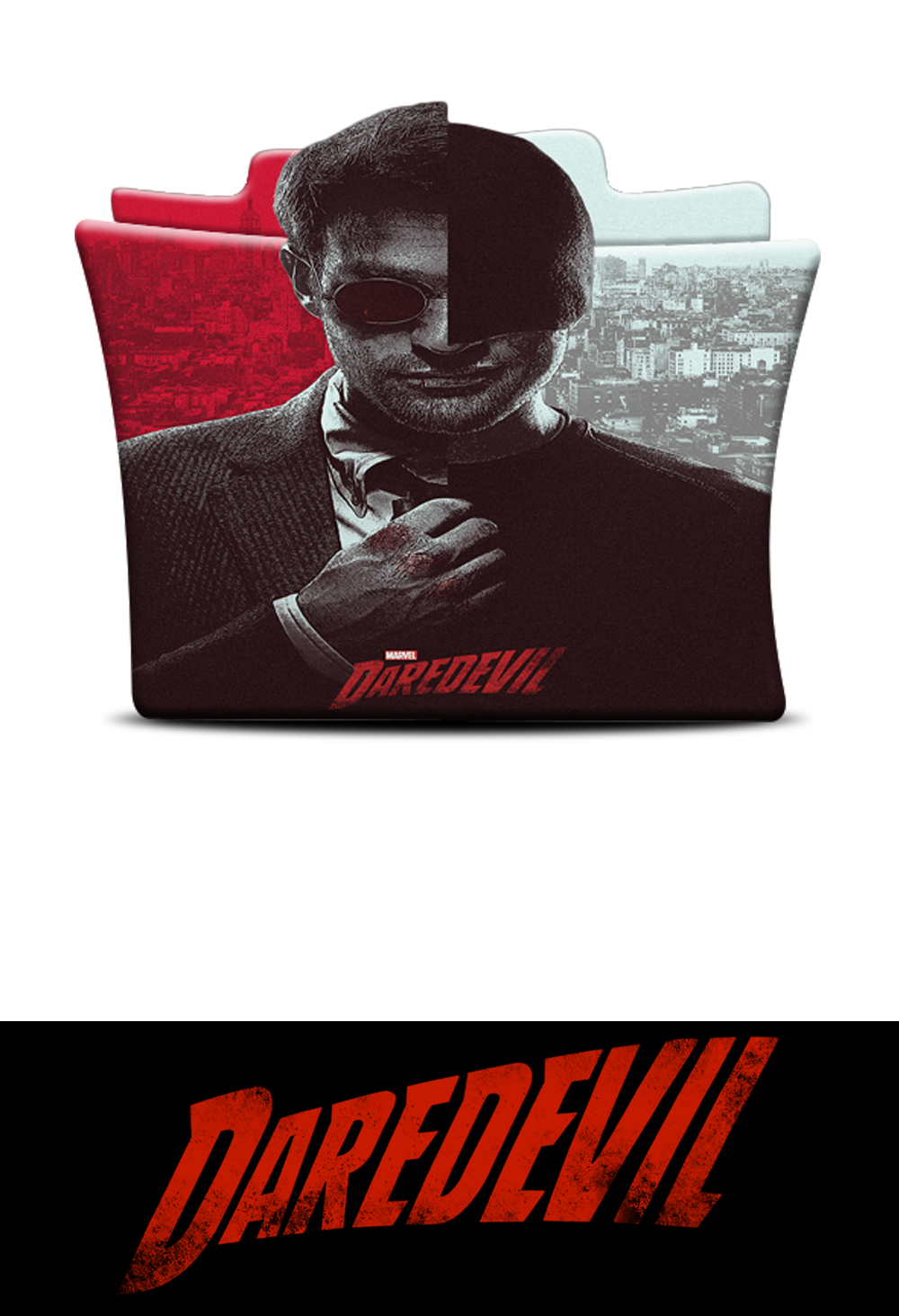 Daredevil: The Complete First Season Folder icon by JaxTeller22 on DeviantArt