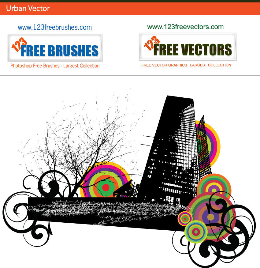 Urban City Vector by 123freevectors on DeviantArt