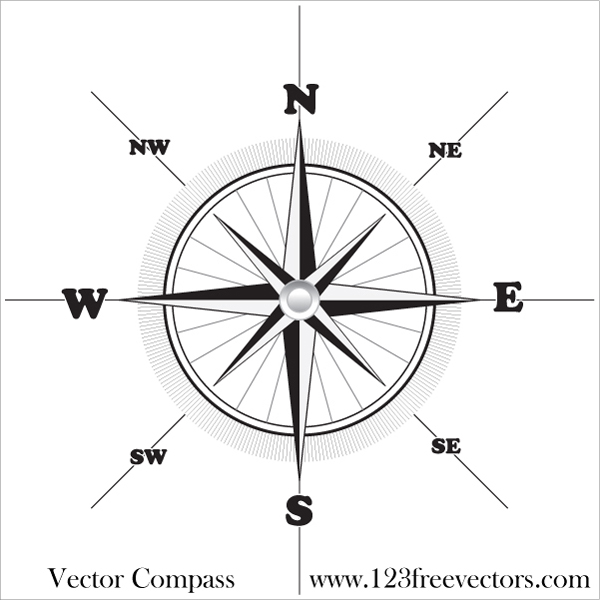 Vector Compass by 123freevectors on DeviantArt